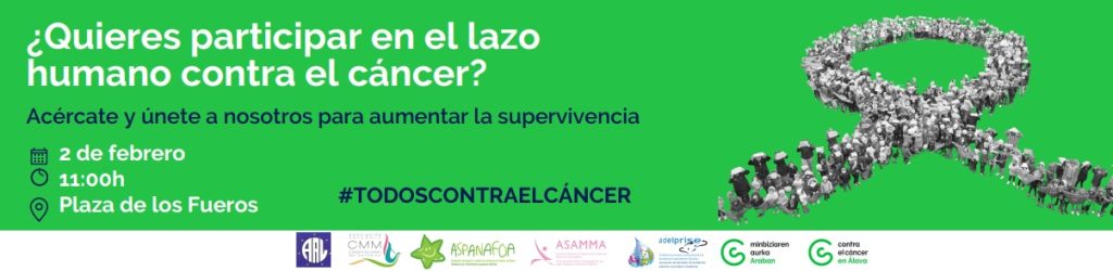Lazo humano contra el cáncer | Asociación Española Cáncer de Mama ...